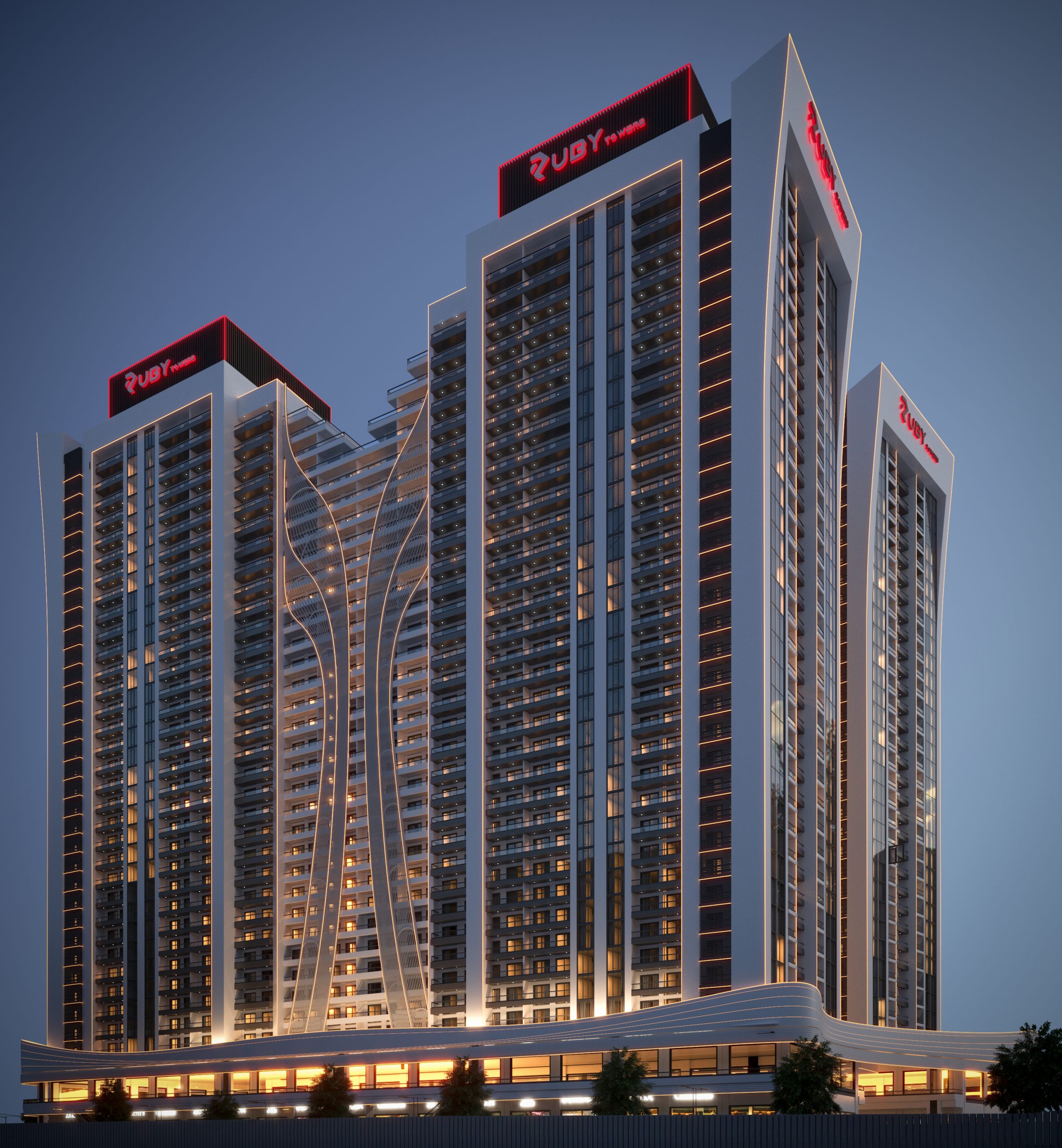 Ruby Tower – GK Architects | Architecture & Design Firm