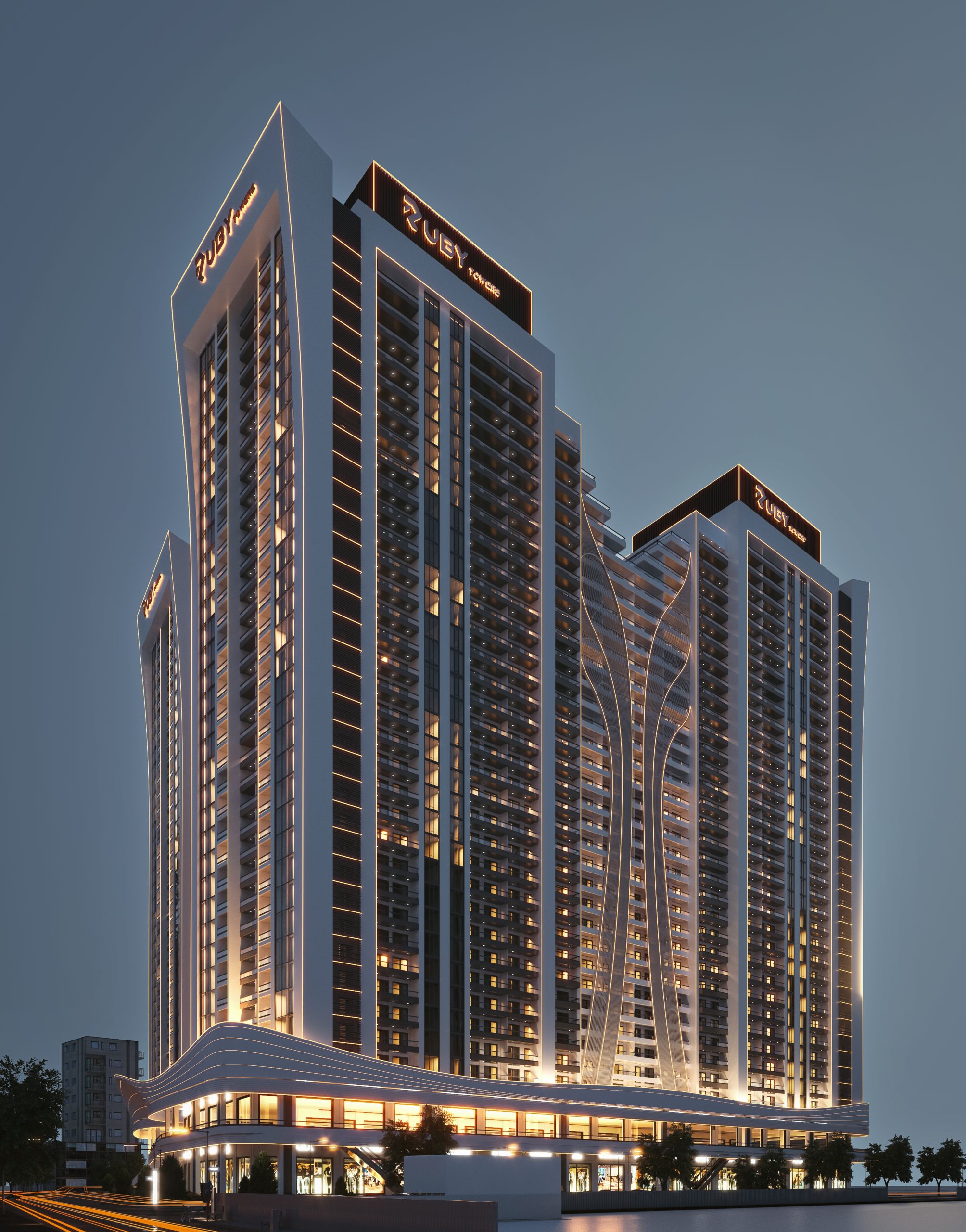 Ruby Tower – GK Architects | Architecture & Design Firm